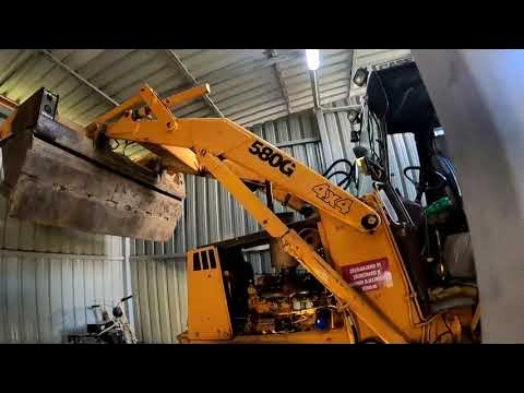 Case 580G Backhoe Power Shift Fix Part1 - YouTube