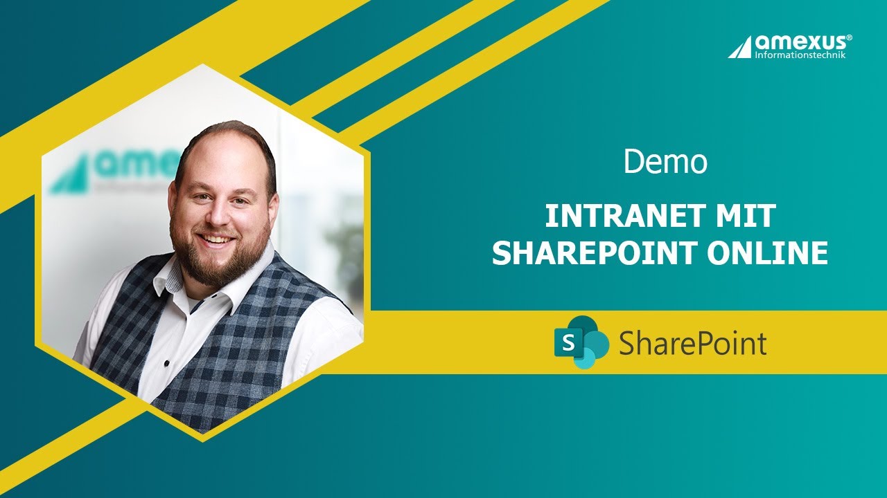 SharePoint Intranet Demo: Das Intranet für Ihr Unternehmen - YouTube