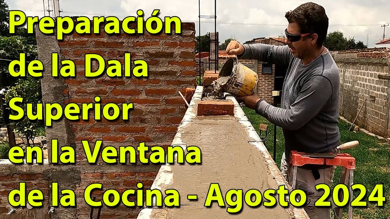 Proceso de Cimbra y Colado del Cerramiento de una Ventana | Tutorial de Construcción - 1 de 2 ...