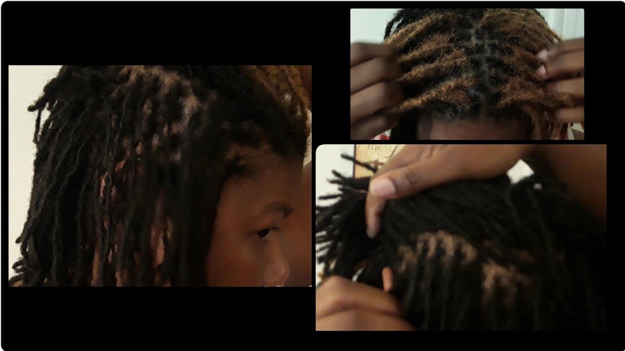 Microlocs| Fresh Retie! See My Grid/Parts #LocLife - YouTube