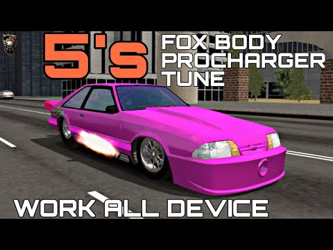 Fastest Tune For Procharger Fox Body Mustang No Limit 2 | Consistent 5 ...