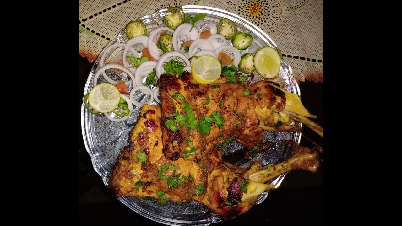 Chicken Piece Recipe | Tawa Chicken (Home Made) like BBQ - YouTube