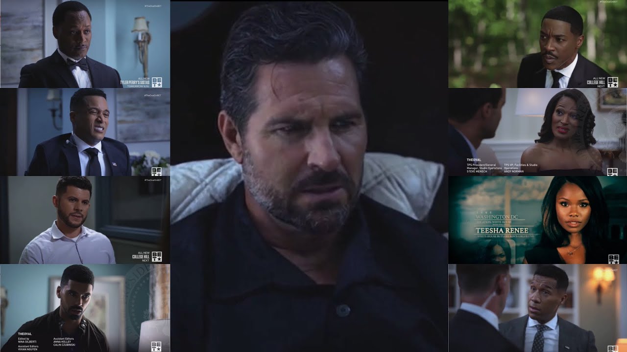 Tyler Perry's The Oval | Hunter Reaches A New Level Of Paranoia - YouTube