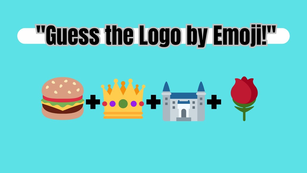 Guess the logo | Guess the logo by Emoji! #guessquiz #guess #quiz - YouTube