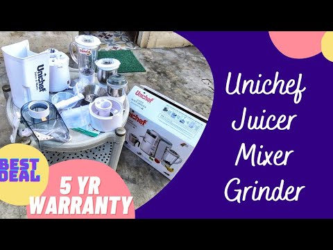 Unichef Juice-o-matic plus Juicer - Unboxing and Overview-Best Juicer ...