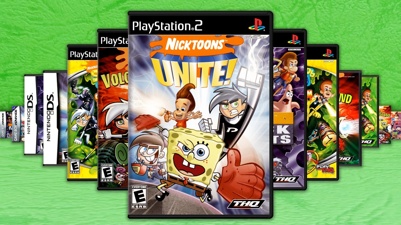 I Played and Ranked Every Nicktoons Unite Game - YouTube