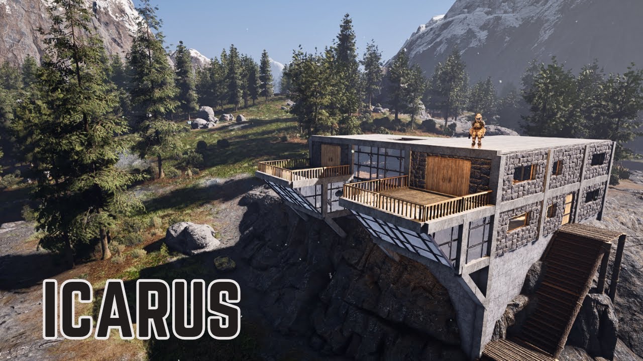 Icarus Survival Day 14 | Building the most beautiful base in Icarus | - YouTube