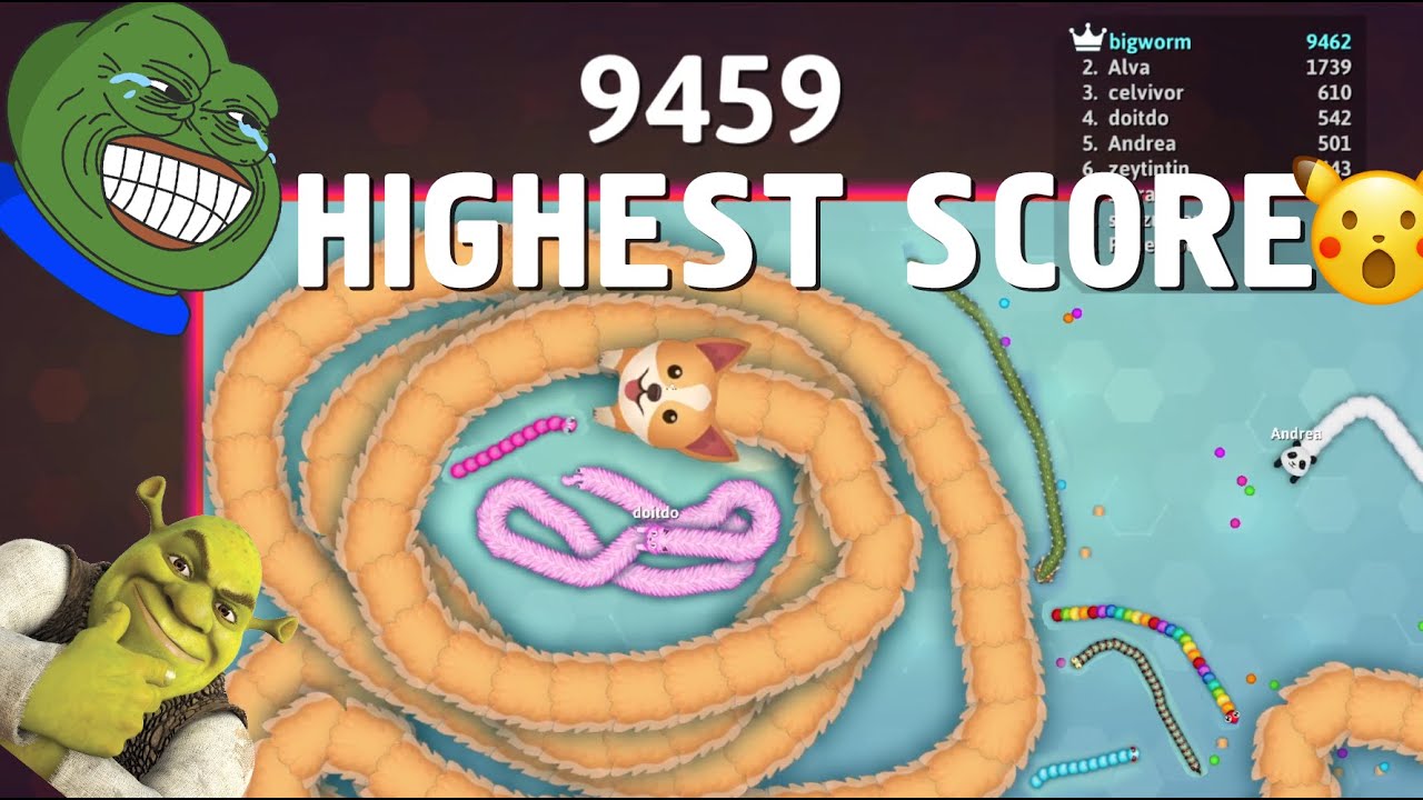 9000 SCORE | Snake io Profi Vs Noobs EPIC FUNNY GAMEPLAY - YouTube