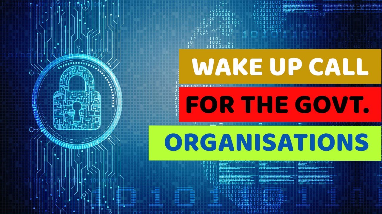 Wake up call for the Govt. organisations - YouTube
