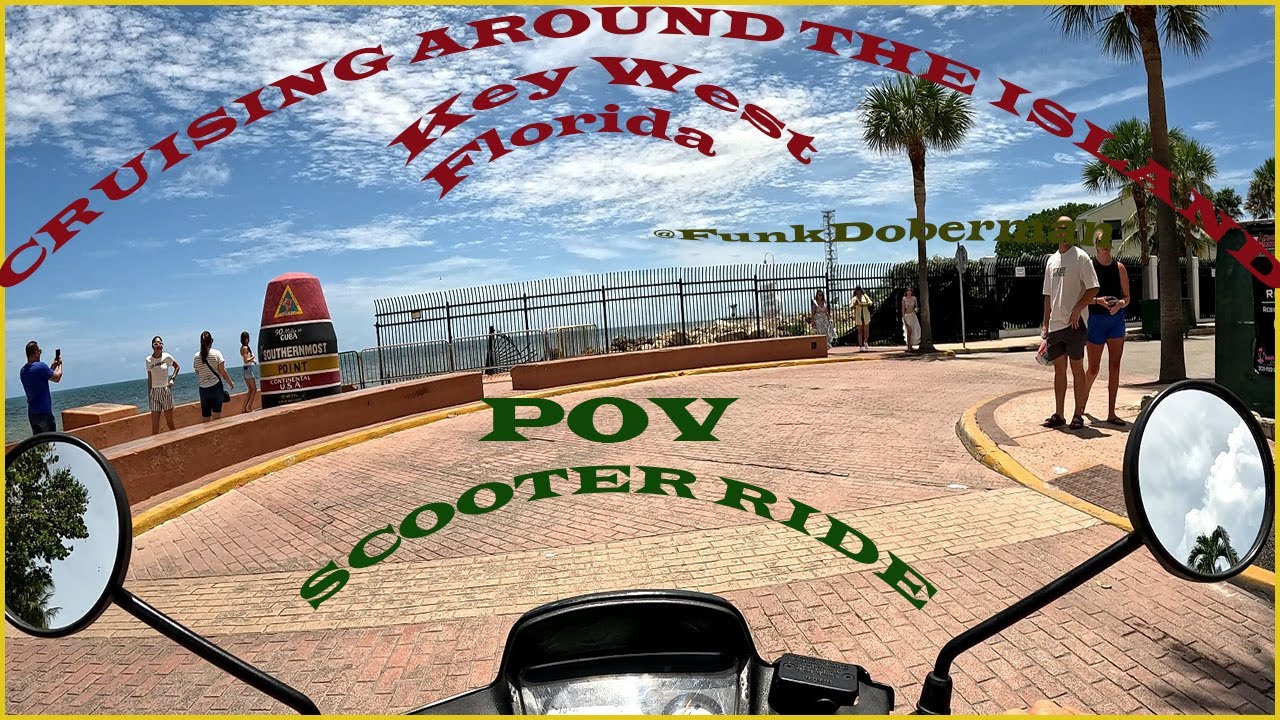 Cruising Through Key West on a Scooter – 1 Hour POV #keywest - YouTube