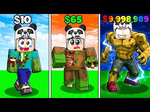 Roblox'ta Lvl1 Zombi'den Lvl 9999'a Evrimleşmek..