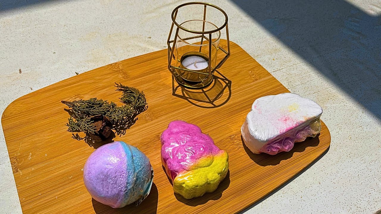 Satisfying Bath Bomb ASMR - Bath Fizzy - YouTube
