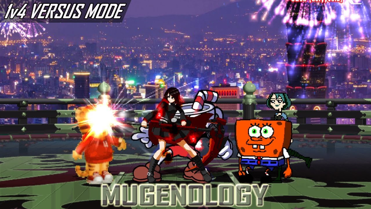 Daniel Tiger vs Arturo Mendoza, Gwen, Cuphead (FNF), Ruby Rose - 1v4 ...