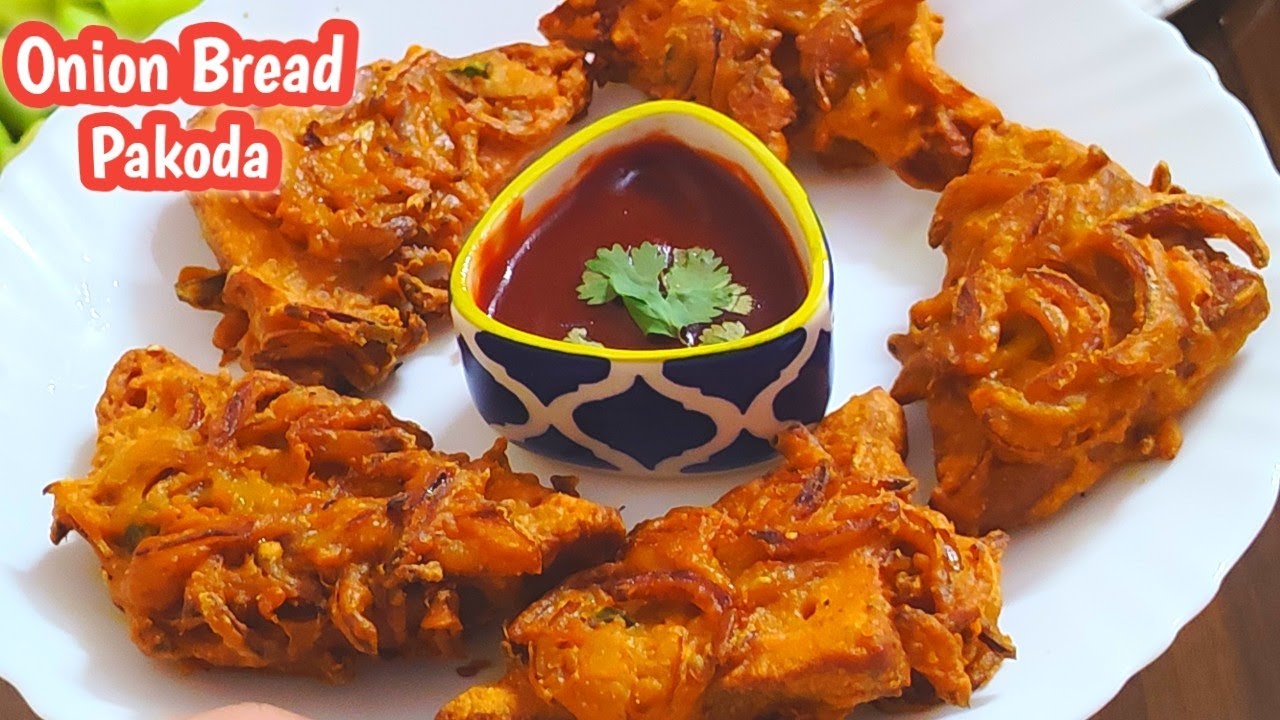 Onion Bread Pakoda Recipe//Bread Pakoda Recipe For Iftari//Ramadan ...