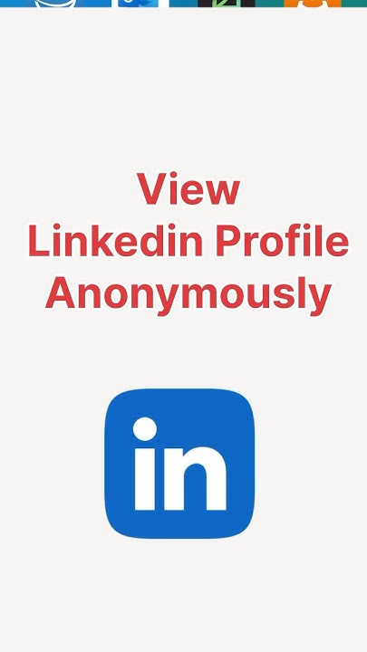 How to View LinkedIn Profiles Anonymously #shortsfeed - YouTube