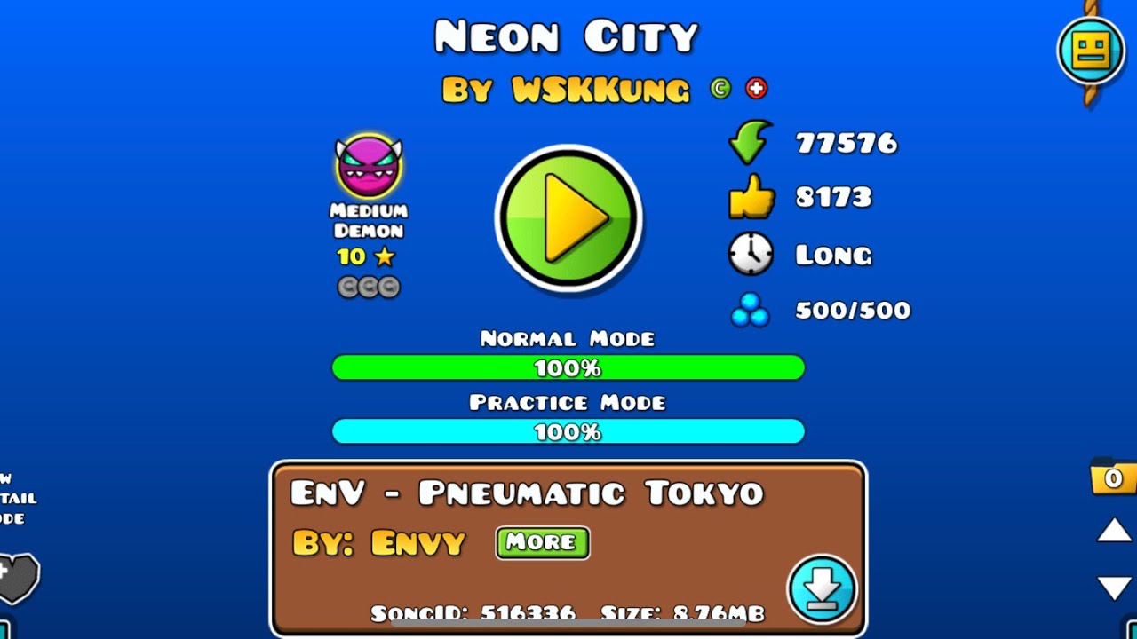 Neon City 100% secret way - YouTube