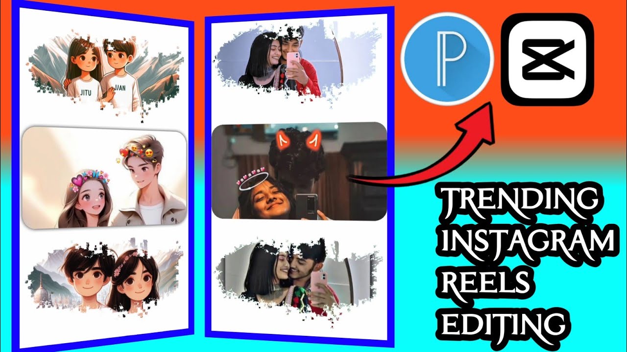 Haw To Instagram 3D Viral Reels Trending Video Editing Insta new trend ...