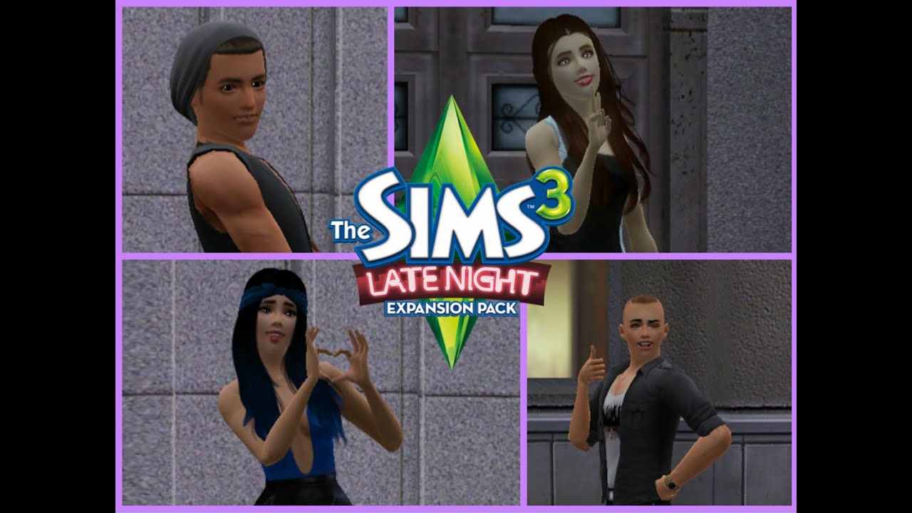 Let's Play : The Sims 3 Late Night - (Part 3) - Flirting Under The Full ...