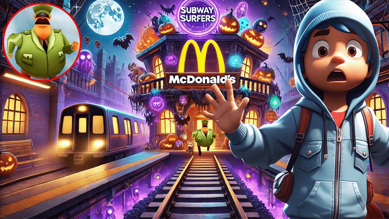 Jake's World Subway Surfers - Haunted Challenge - YouTube