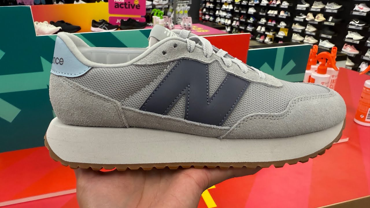 New Balance 237 Raincloud/Grey - YouTube