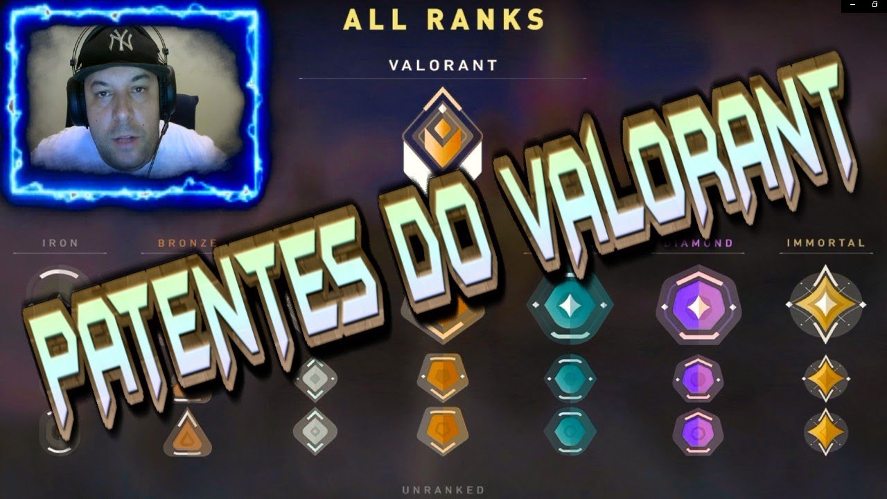 COMO FUNCIONA AS PATENTES DO VALORANT (BETA FECHADO) - YouTube