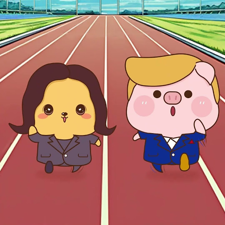 奔跑吧~懂王~ running #動畫 #animation #cute #funny#川普 #哈里斯 #特朗普 #贺锦丽 #搞笑 ...