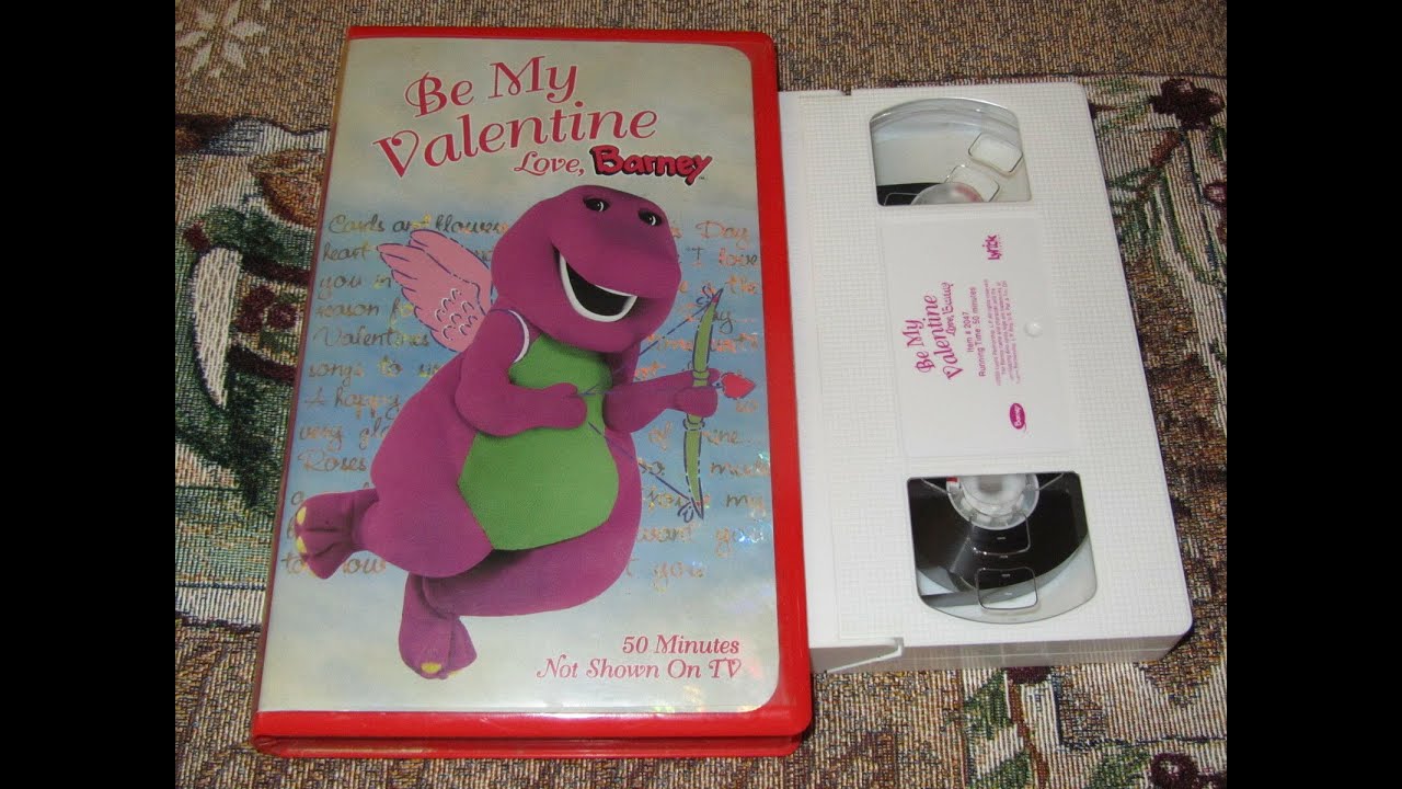 Opening And Closing To Be My Valentine, Love Barney 2000 VHS - YouTube