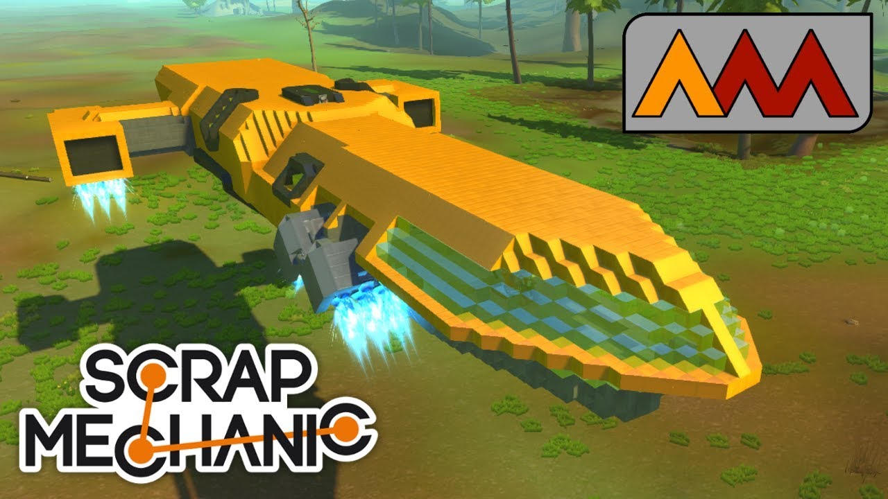 "Able" LT Cargo Ship | Scrap Mechanic - YouTube