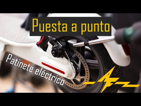 Puesta a punto / Patinete eléctrico / Talleres AF Scooters