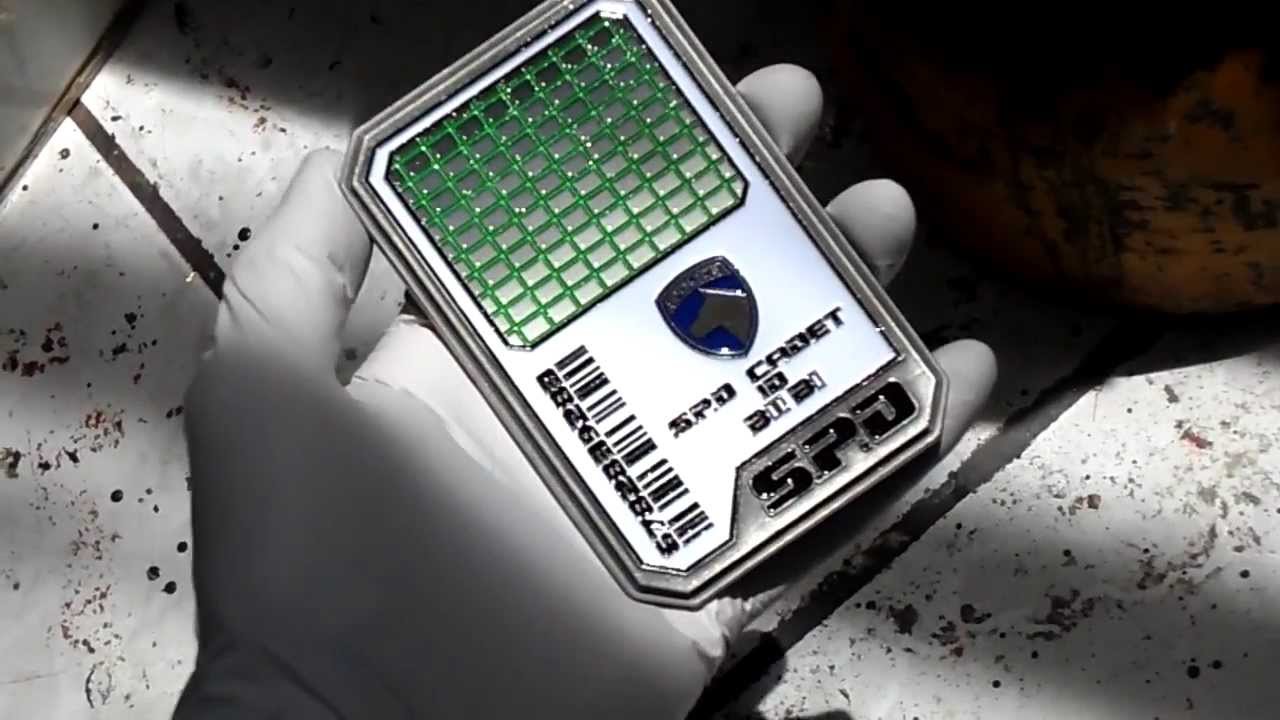 特捜戦隊デカレンジャー SPD METAL Academy Cadet ID card badge prop replica - YouTube