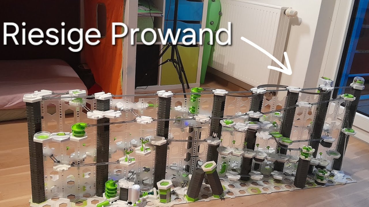 Eine RIESIGE Gravitrax Prowand. - YouTube