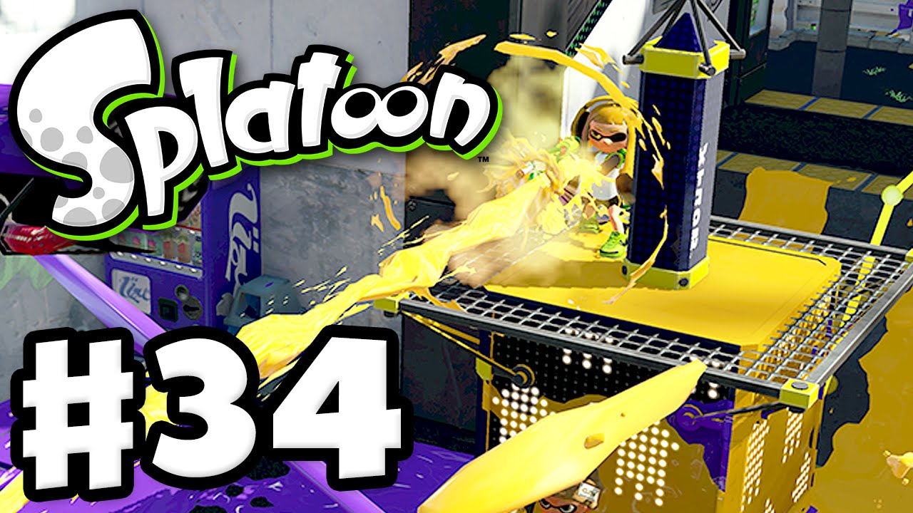 Splatoon - Gameplay Walkthrough Part 34 - Tower Control! (Nintendo Wii ...