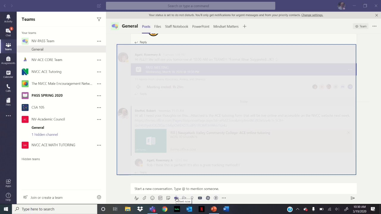 MS Teams Conference call - YouTube