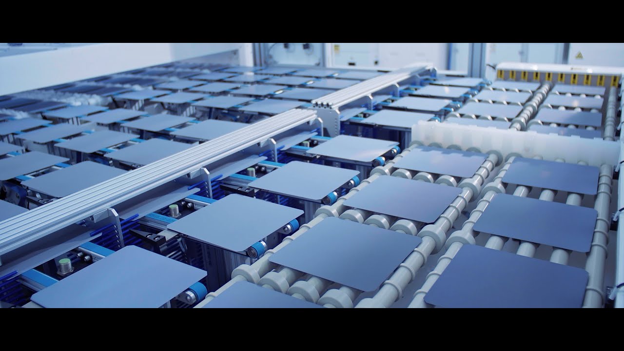 Quick View of JA Solar Smart Factory - YouTube