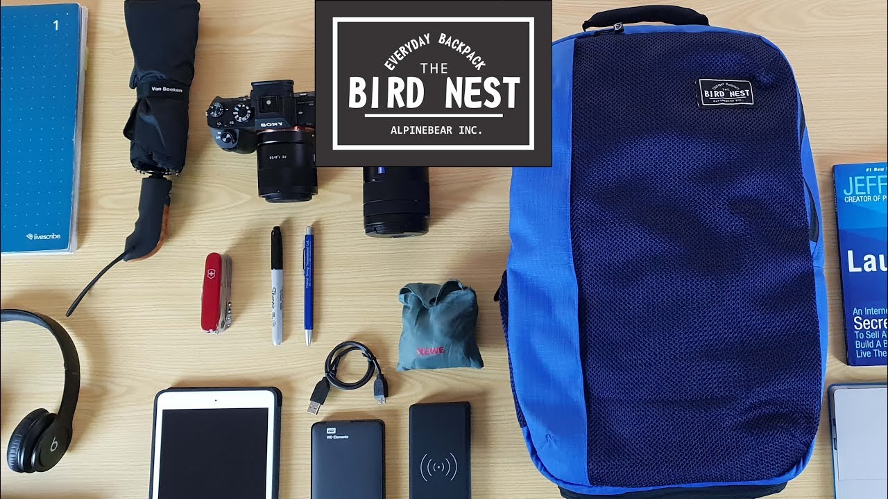 Bird Nest The Everyday Backpack | Alpinebear Inc - YouTube