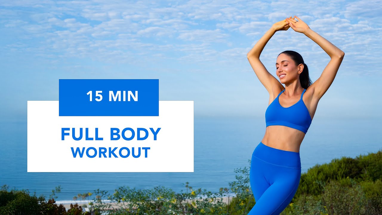 15 MIN FULL BODY WORKOUT - No Equipment, Home Workout - YouTube