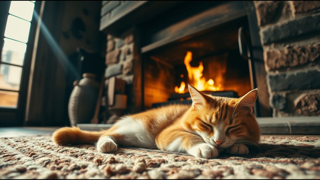 Peaceful Cat Music to Reduce Stress and Anxiety – Calming Background ...