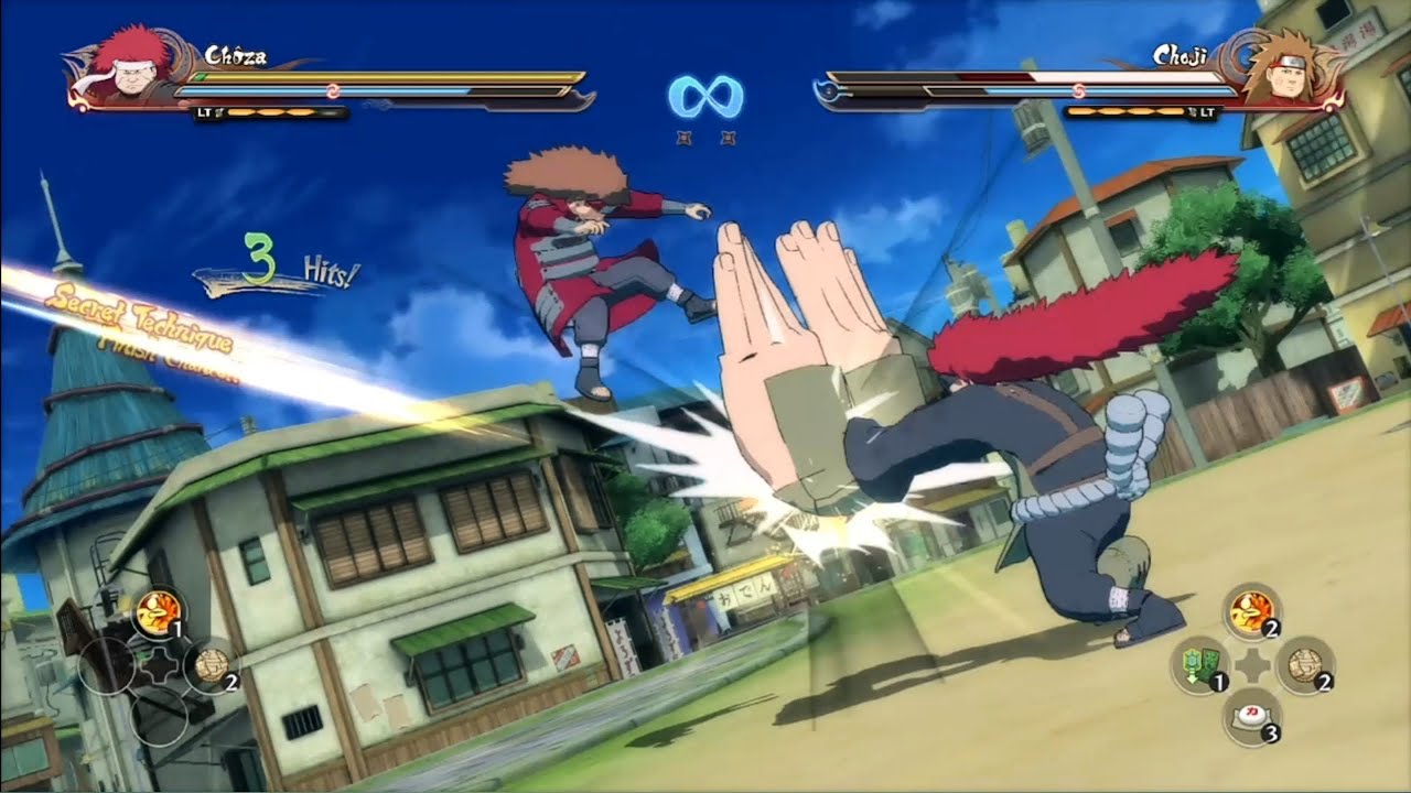 Choza vs Choji Full fight !! Naruto shippuden ultimate ninja storm 4 ...