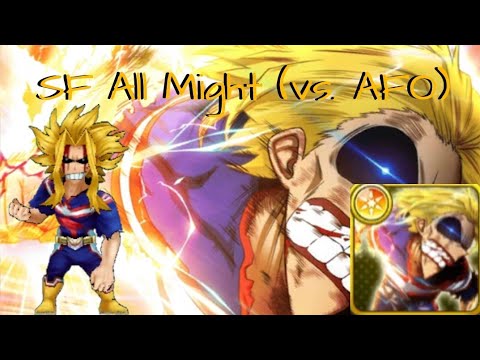SF All Might (vs. AFO) Showcase! | Boku no Hero Academia - Smash Tap ...
