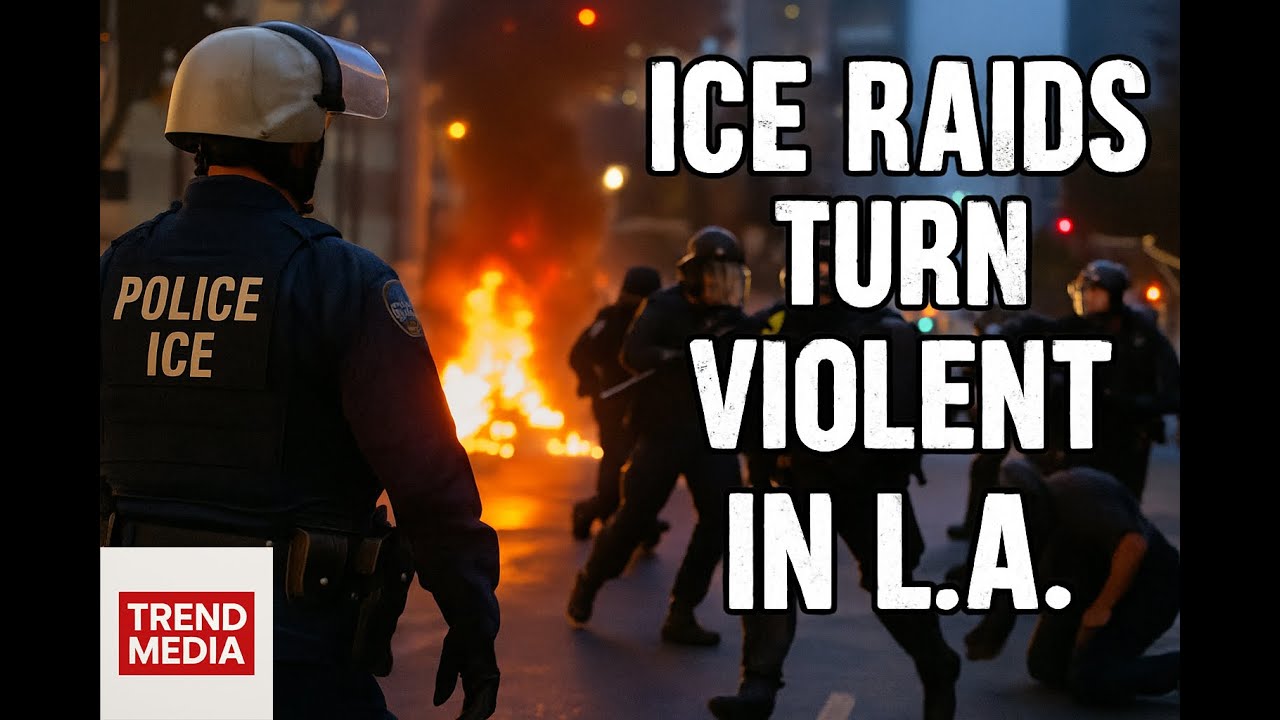 🚨 “ICE Raids Turn Violent in Los Angeles — What’s REALLY Going On ...