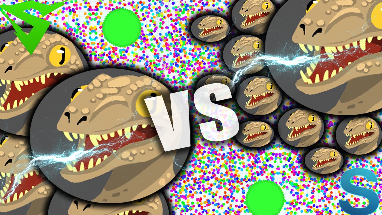 Agar.io - RAPTOR SKIN DOMINATION | Agario Gameplay & Agar.io Tricks ...