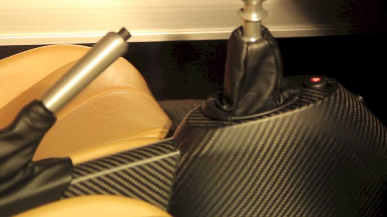 Lotus Elise carbon fiber shift console installation time lapse - YouTube