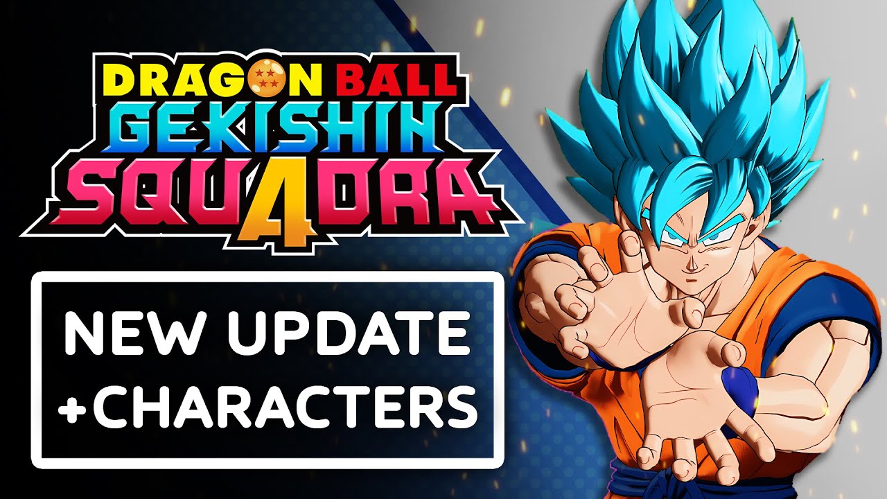 DRAGON BALL: Gekishin Squadra - New Update & Characters Reveals! - YouTube