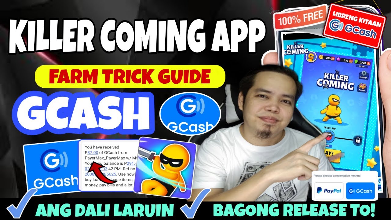Killer Coming App - Libreng 10-100 Pesos Sa Gcash - Killer Coming App ...