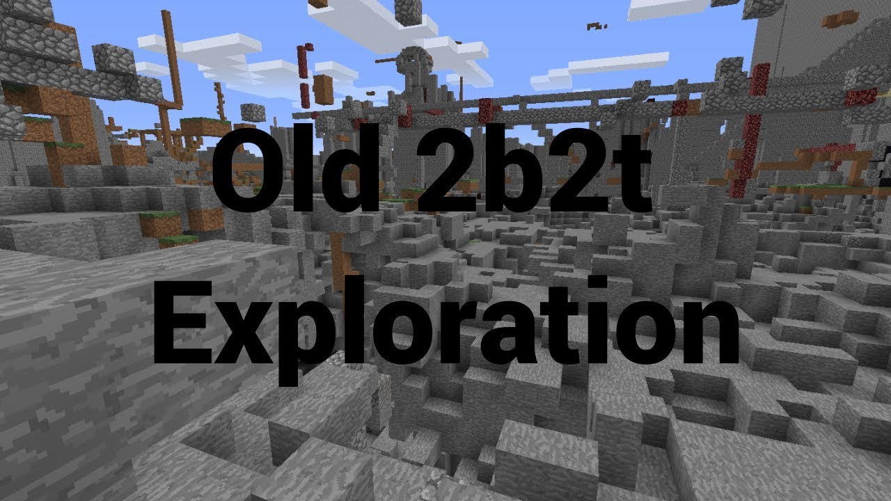Old 2b2t Footage Of Exploration - YouTube