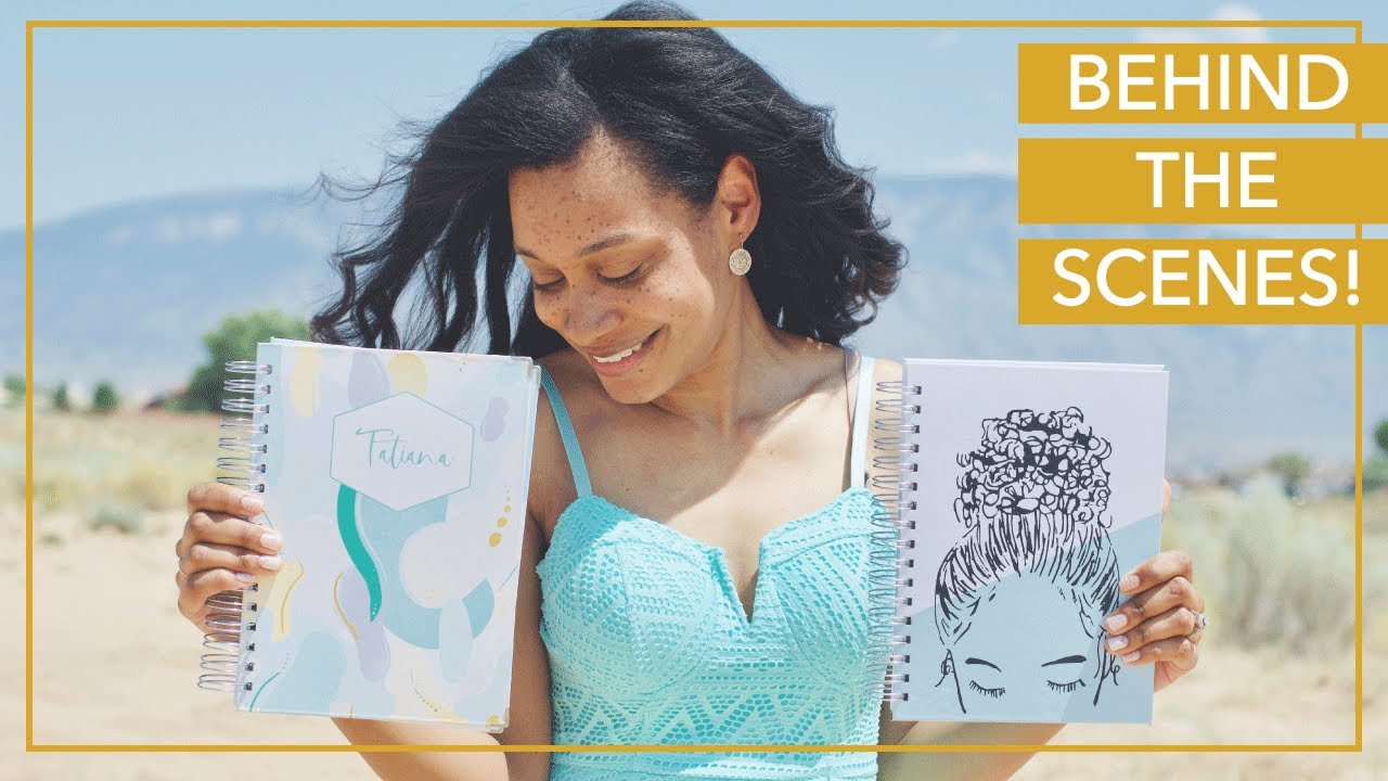 Behind The Scenes of Launching My New Planner | Making a Planner ...