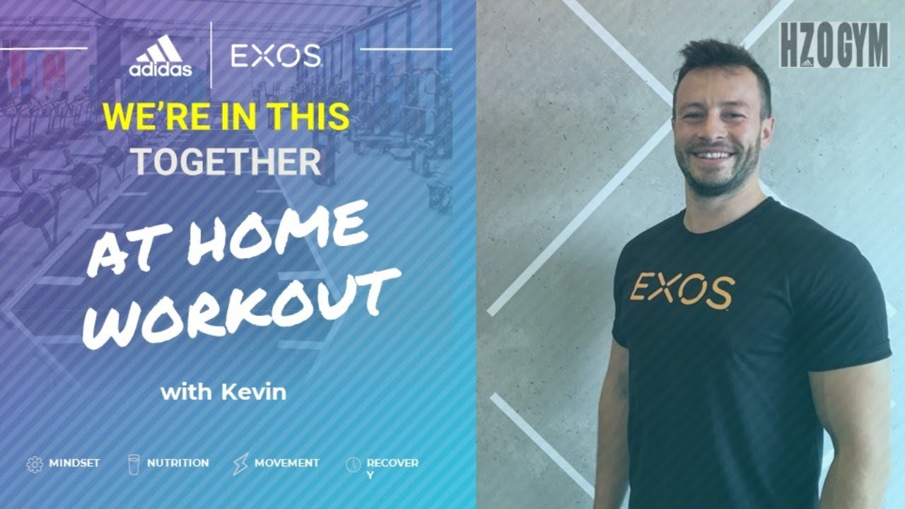 EXOS at Home: Workout with Kevin - YouTube