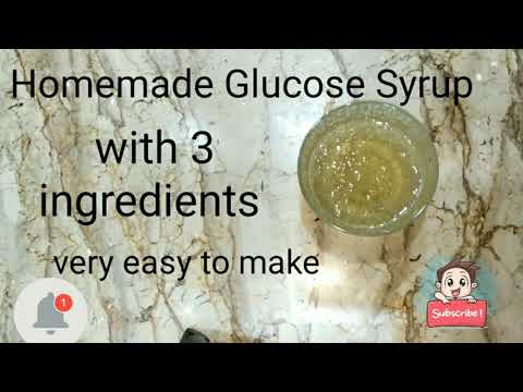 Glucose Syrup Recipe |How to make Glucose Syrup at home|Sugar Syrup ...