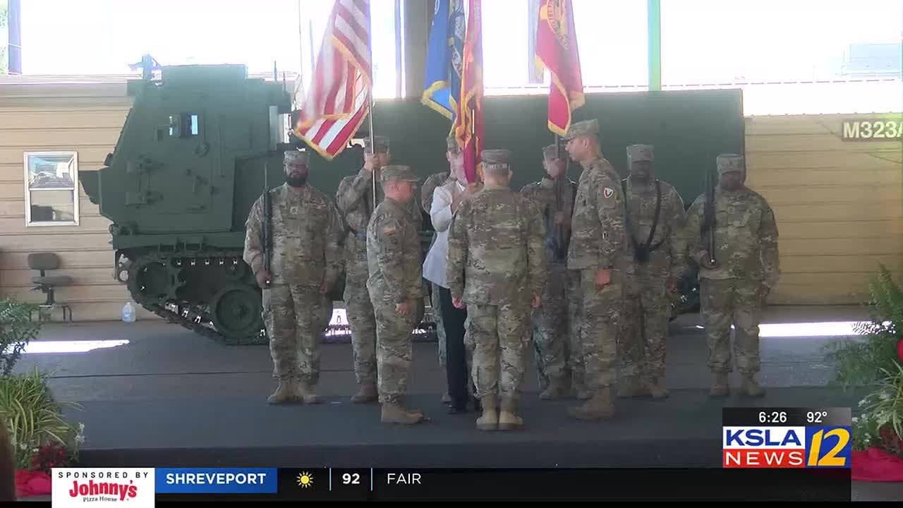 Red River Army Depot sees change of command - YouTube