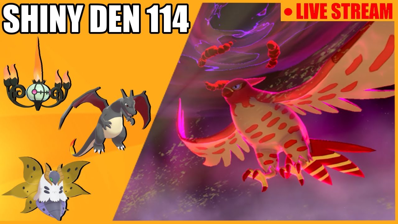 SHINY FIRE TYPES! Hosting shiny den 114 | !join !fc !den - YouTube
